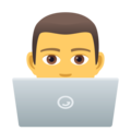 👨‍💻 Man Technologist Emoji