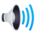 🔊 Speaker with Three Sound Waves Emoji