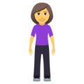 🧍‍♀️ Woman Standing Emoji