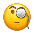 🧐 Face with Monocle Emoji