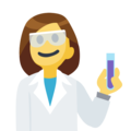 👩‍🔬 Woman Scientist Emoji