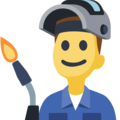 👨‍🏭 Man Factory Worker Emoji