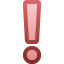 Emoji Point D’Exclamation Rouge