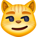 😼 Cat Face with Wry Smile Emoji