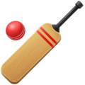 🏏 Cricket Bat and Ball Emoji