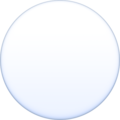 ⚪ Medium White Circle Emoji