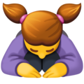 🙇‍♀️ Woman Bowing Emoji