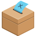 🗳️ Ballot Box with Ballot Emoji