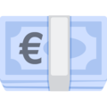 💶 Banknote with Euro Sign Emoji