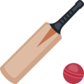 🏏 Cricket Bat and Ball Emoji
