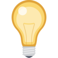 💡 Electric Light Bulb Emoji