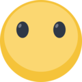 😶 Face Without Mouth Emoji