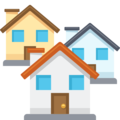 🏘️ House Buildings Emoji