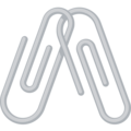 🖇️ Linked Paperclips Emoji