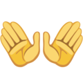 👐 Open Hands Sign Emoji