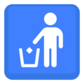 🚮 Put Litter in Its Place Symbol Emoji