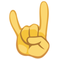 🤘 Sign of the Horns Emoji