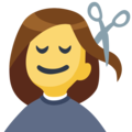 💇‍♀️ Woman Getting Haircut Emoji