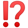 ⁉️ Exclamation Question Mark Emoji