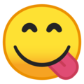 😋 Face Savouring Delicious Food Emoji