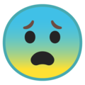 😨 Fearful Face Emoji