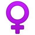 ♀️ Female Sign Emoji