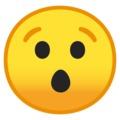 😯 Hushed Face Emoji