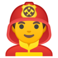👨‍🚒 Man Firefighter Emoji