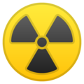 ☢️ Radioactive Sign Emoji