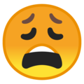 😩 Weary Face Emoji