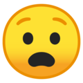 😧 Anguished Face Emoji