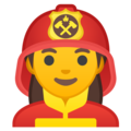 👩‍🚒 Woman Firefighter Emoji