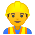 👷‍♂️ Man Construction Worker Emoji