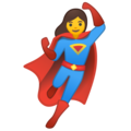 🦸‍♀️ Woman Superhero Emoji