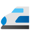 🚅 High-Speed Train with Bullet Nose Emoji
