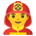 👨‍🚒 Man Firefighter Emoji