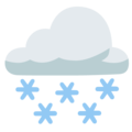 🌨️ Cloud with Snow Emoji