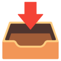 📥 Inbox Tray Emoji