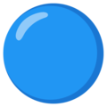 🔵 Large Blue Circle Emoji