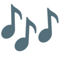 🎶 Multiple Musical Notes Emoji