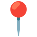 📍 Round Pushpin Emoji