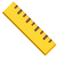 📏 Straight Ruler Emoji