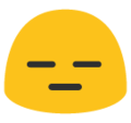 😑 Expressionless Face Emoji