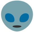 👽 Extraterrestrial Alien Emoji