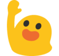 🙋 Happy Person Raising One Hand Emoji