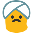👳 Man with Turban Emoji