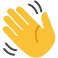 👋 Waving Hand Sign Emoji