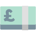 💷 Banknote with Pound Sign Emoji
