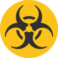 ☣️ Biohazard Sign Emoji