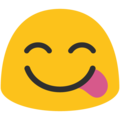 😋 Face Savouring Delicious Food Emoji